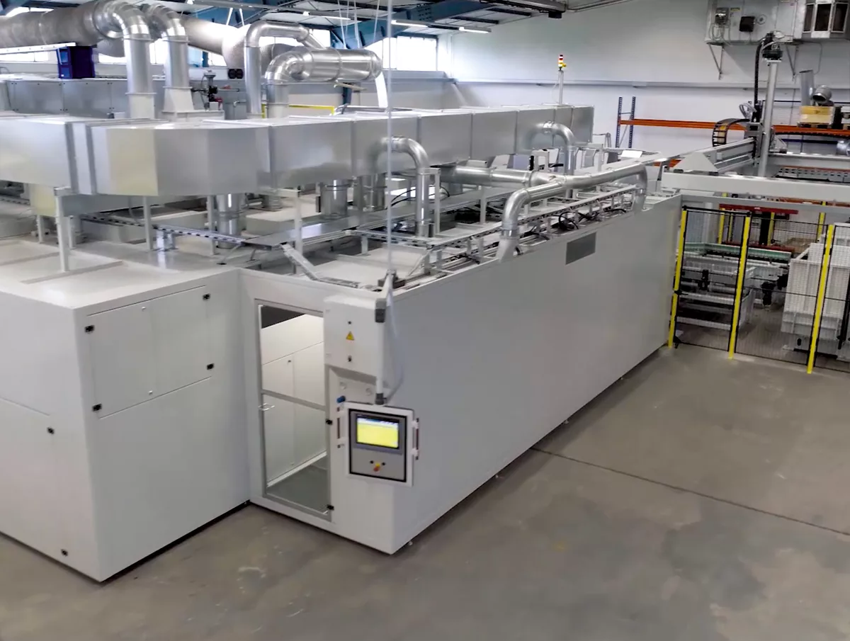 Fully automated coupling coating for different requirements